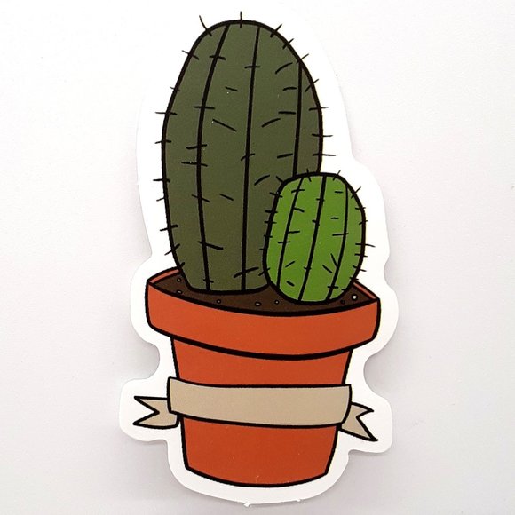 Plants Stickers | Accessories | Succulent Cactus Plants Stickers For 15 ...